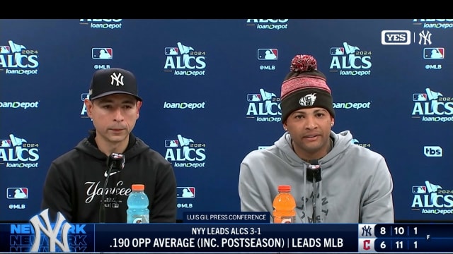 Luis Gil talks about his performance on the hill against Cleveland | 10 ...