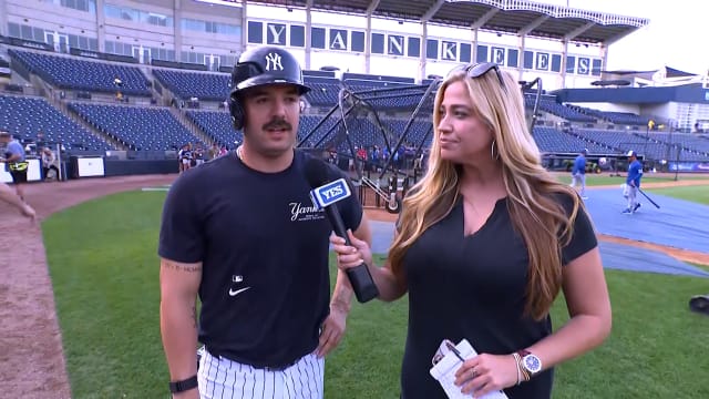 Austin Wells on working with Yankees pitchers in Spring Training | 03 ...