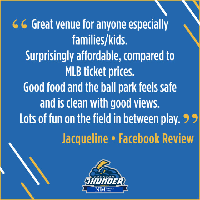 Official Site of the Trenton Thunder - Professional Baseball | Trenton ...
