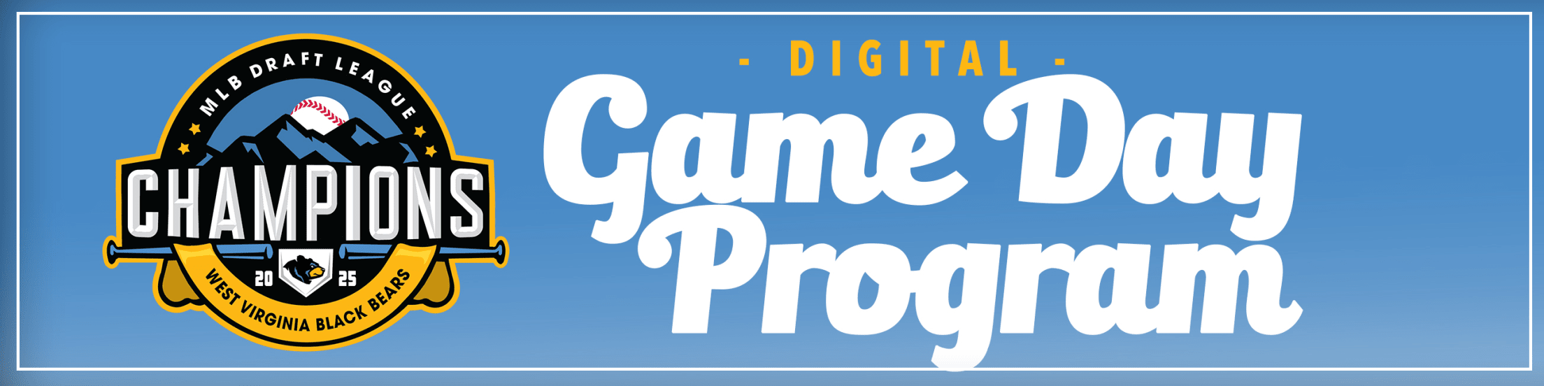 Digital Game Day Program | West Virginia Black Bears